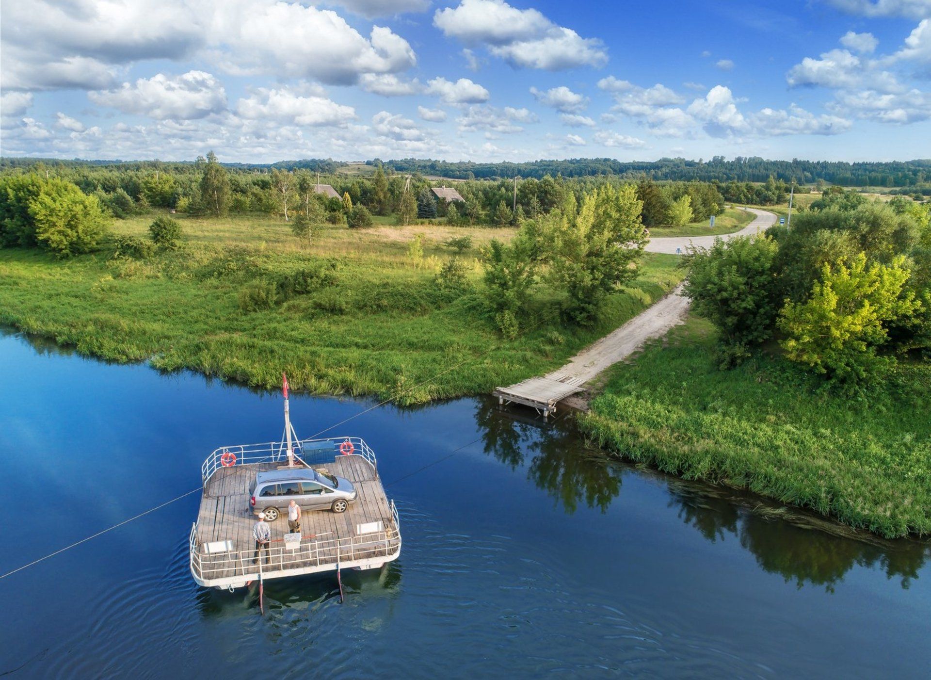 Padalių-Čiobiškio keltas - Lankytinos vietos Lietuvoje - Afterway